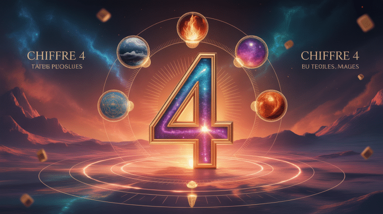 Chiffre 4 : Signification et Symbolisme Profond